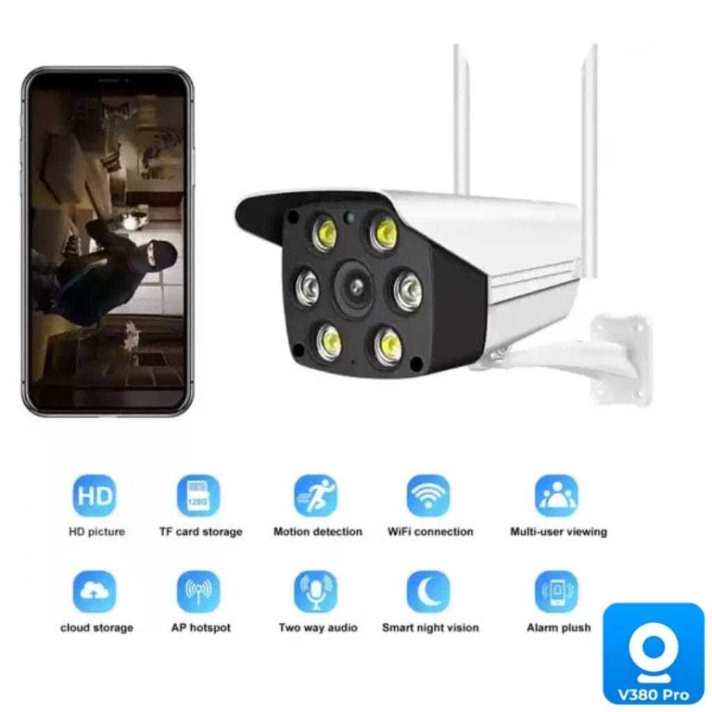 K6 Bullet wifi cctv camera - Waterproof Camera system,K6 Bullet - V380 Pro